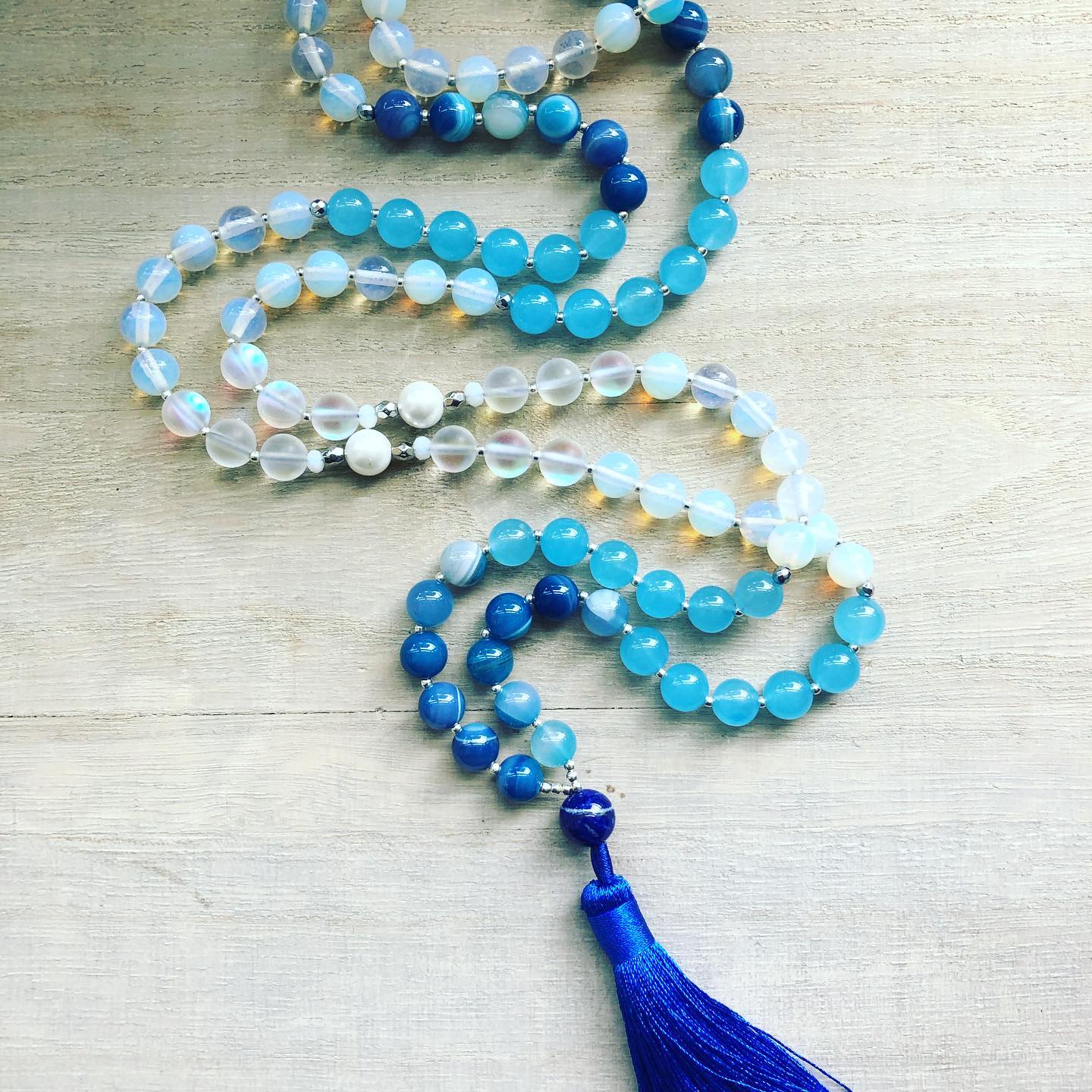 Mala Necklaces – Carol Domanko - Yoga and Massage